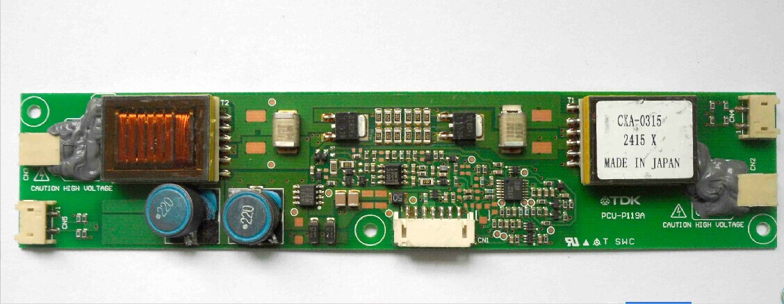 PCU-P119A CXA-0315 TDK 4 CCFL LCD Inverter Board PCB replacement