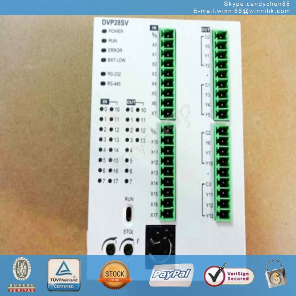 Delta PLC DVP28SV11R2 programmable controller DVP28SV11R