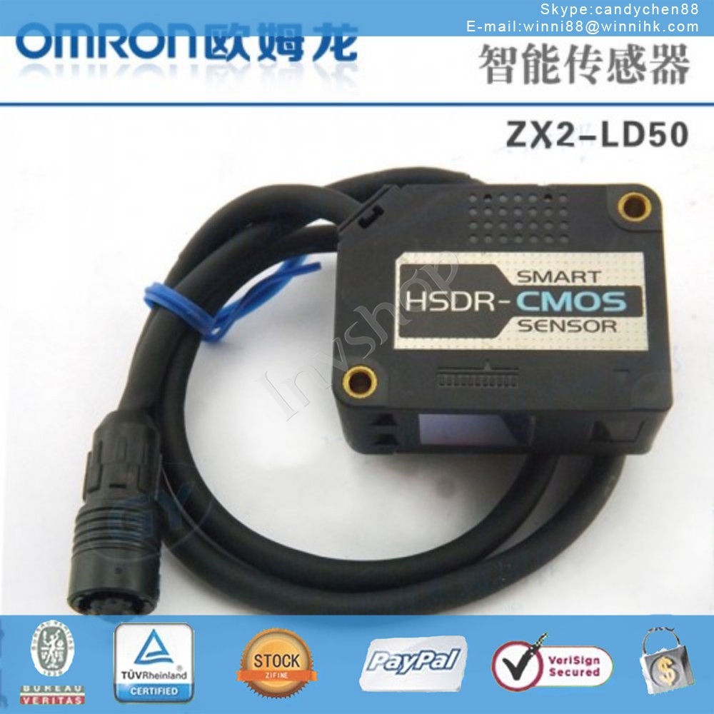 New ZX2-LD50 OMRON Laser Sensor