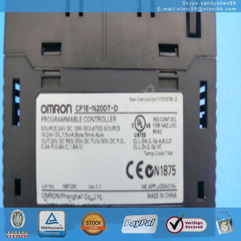 NEW CP1E-N20DT-D OMRON Programming controller