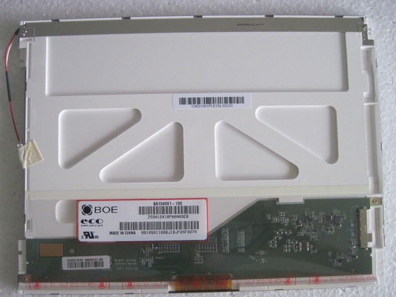 BA104S01-100 BOE 10.4 inch TFT LCD Screen Resolution SVGA 800(RGB)*600